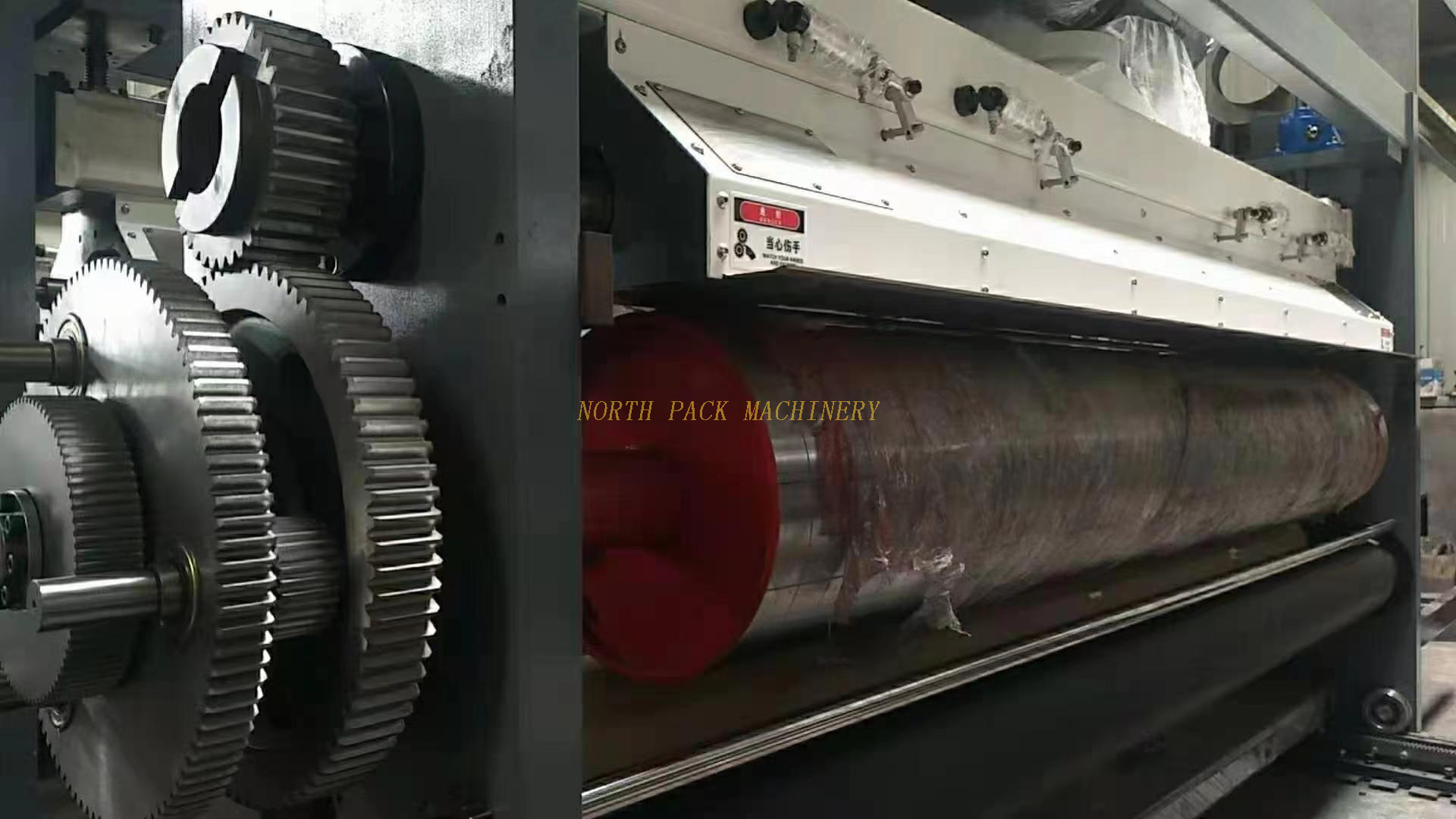 Flexo Ink Double Side Printing With Online Automatic Gluer Carton ...